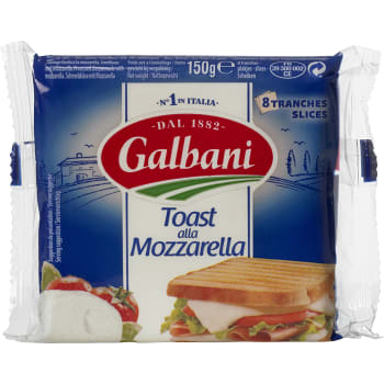 Mozzarella för toast 150g Galbani | Handla mat online från din lokala ...