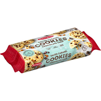 Cookies Salted Caramel Chocolate Chip Glutenfri 150g Semper | Handla ...