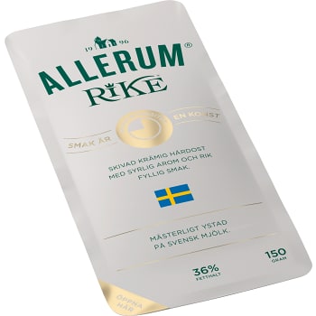 Rike skivad ost 150g Allerum | Handla mat online från din lokala ICA-butik