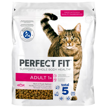Kattmat torr Katt Adult Lax 750g Perfect Fit | Handla mat online från din lokala ICA-butik