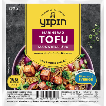 Tofu marinerad 230g Yipin | Handla mat online från din lokala ICA-butik