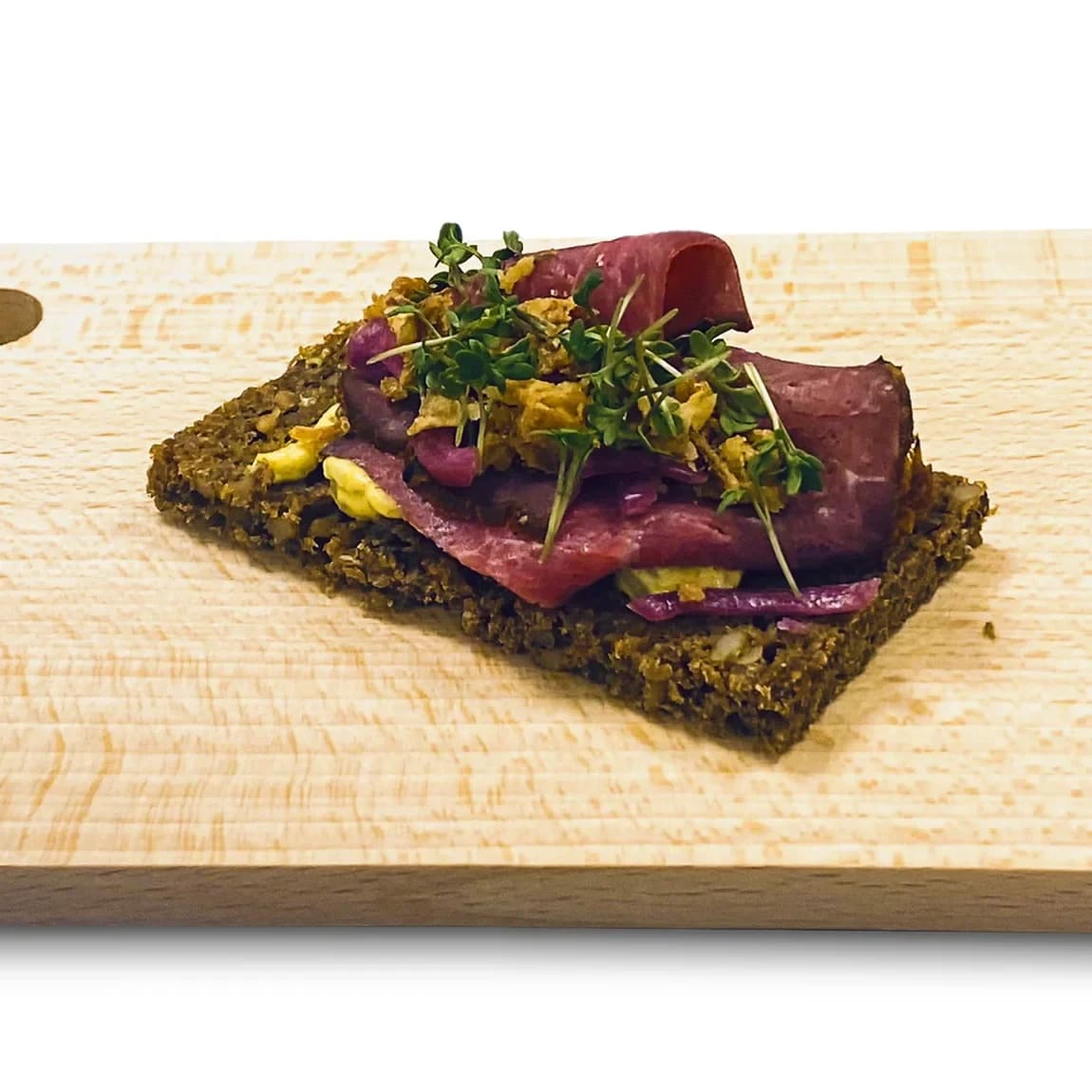 Smörrebröd Rostbiff - Produktsida | Catering Maxi ICA Stormarknad Stenhagen