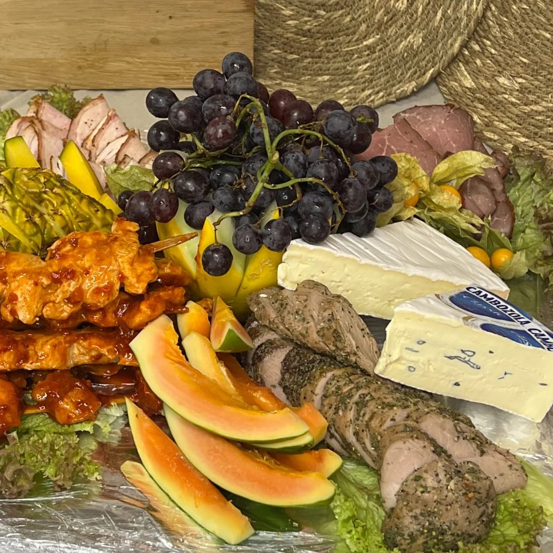 Exotisk planka | Catering Maxi ICA Stormarknad Karlskrona