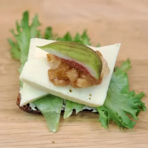 Smörrebröd med ost | Catering ICA Kvantum Varberg