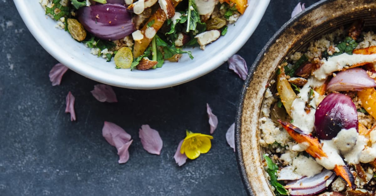 Goda recept på veganska sallader | ICA