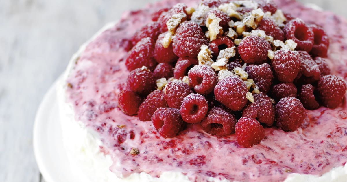 Frostiga recept med frysta hallon | ICA