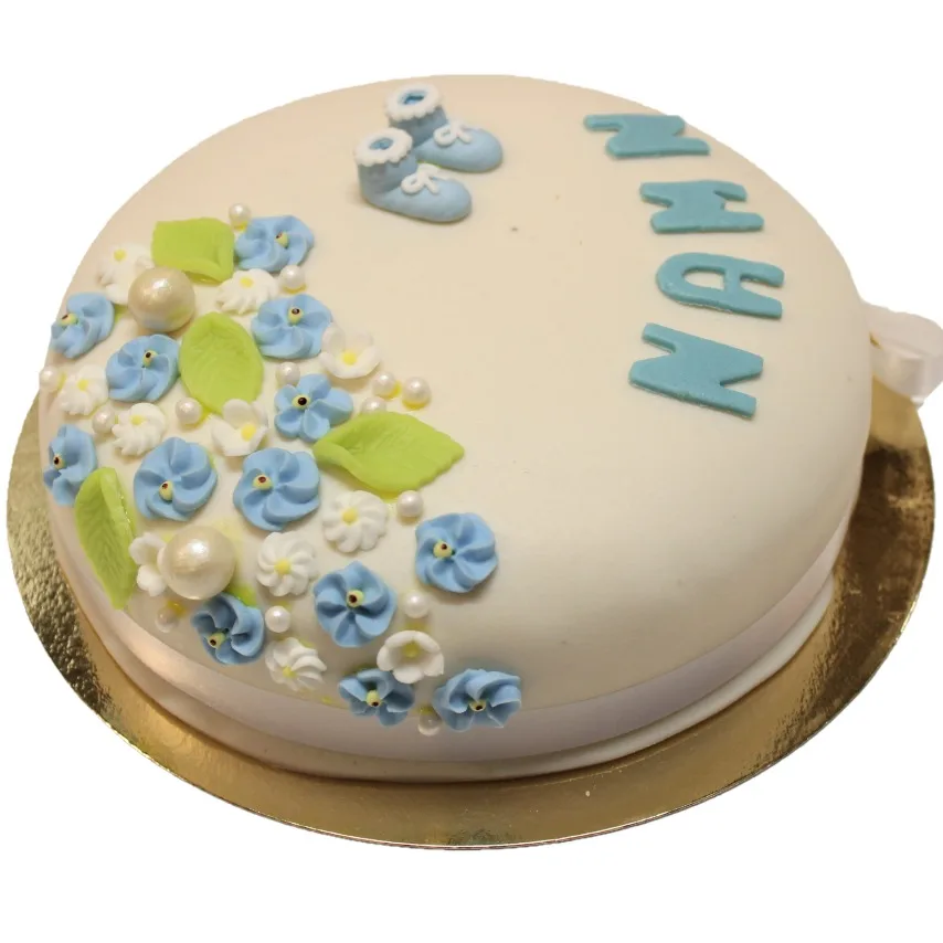 Dop-/baby shower tårta - Produktsida | Catering ICA Kvantum Gällivare