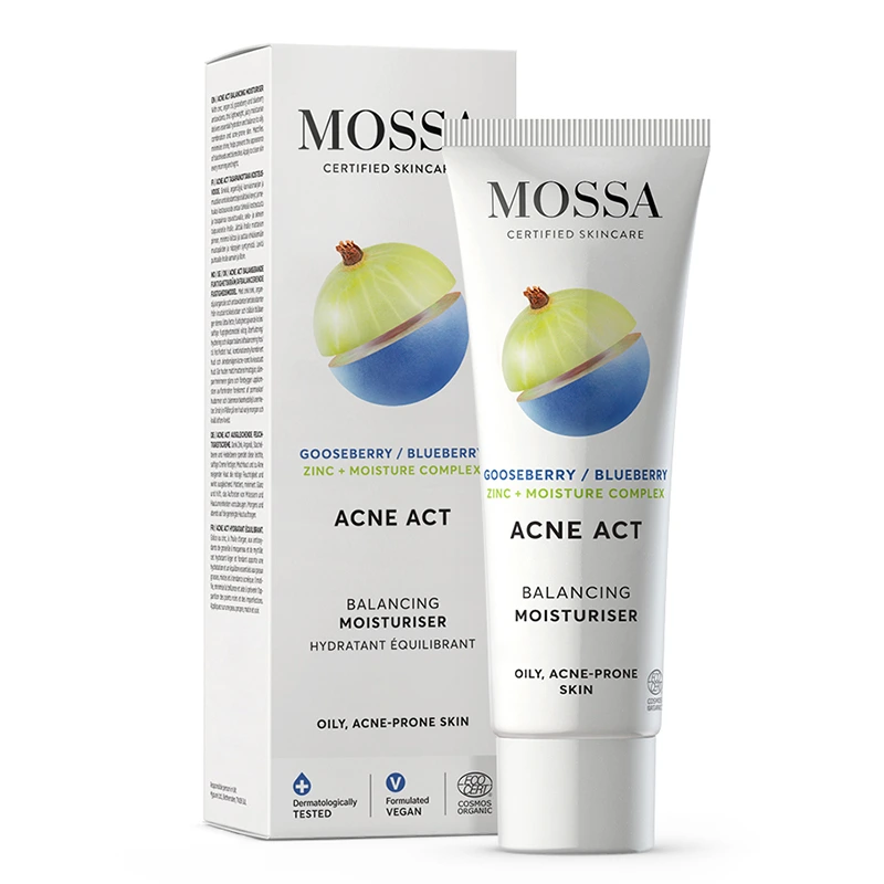Mossa Acne Act Balancing Moisturiser 50 ml | Apotek Hjärtat