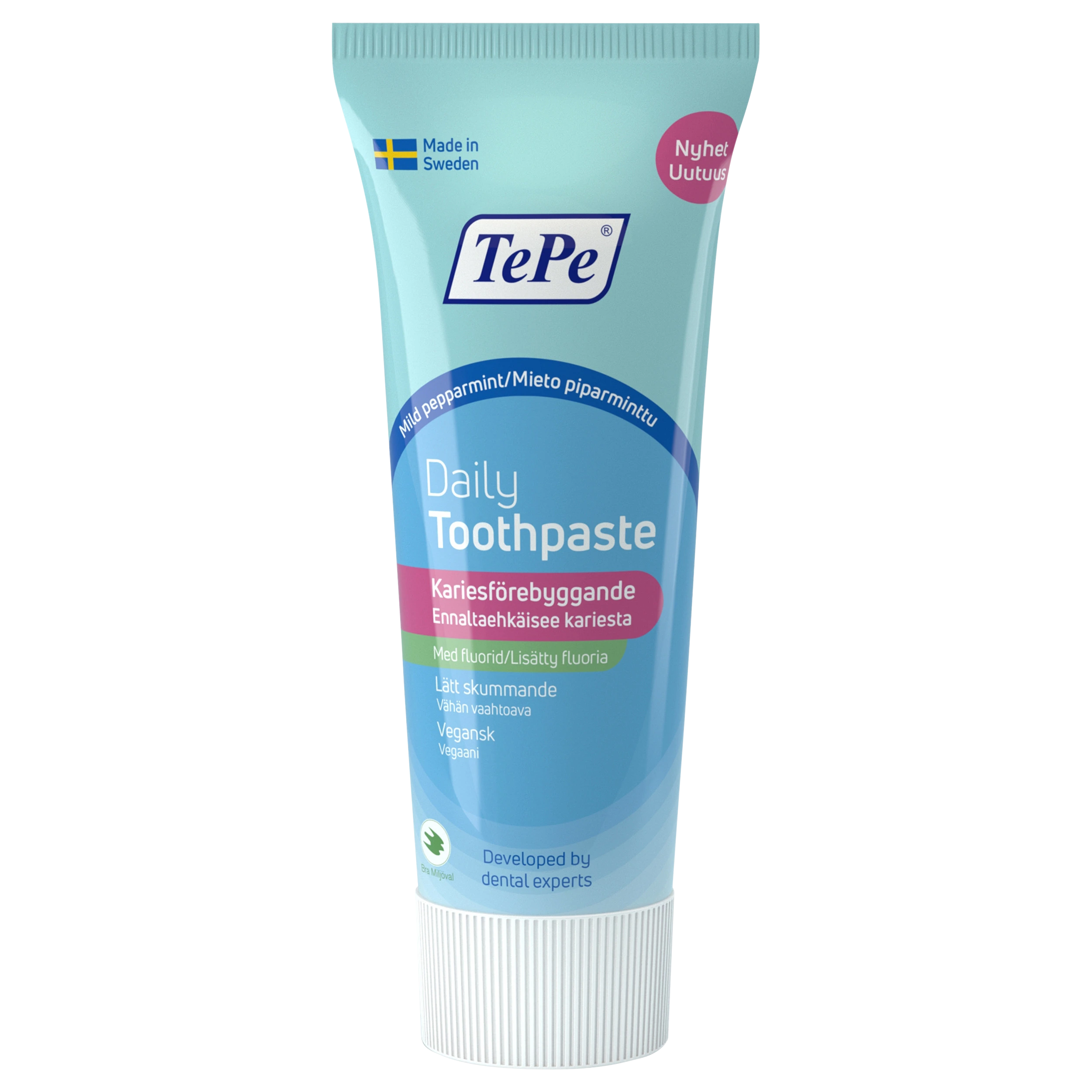 TePe Daily Toothpaste 75 ml | Apotek Hjärtat