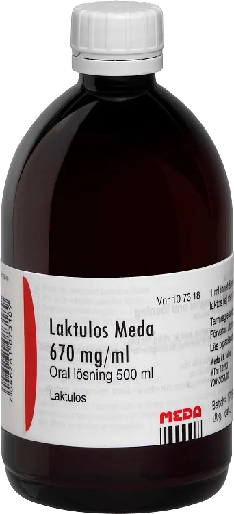 Laktulos Meda oral lösning 670 mg/ml 500 ml | Apotek Hjärtat