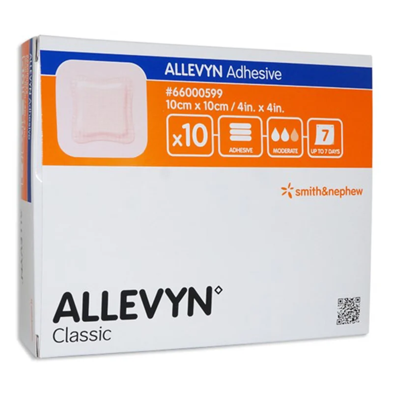 Allevyn Adhesive 10 x 10 cm 10styck | Apotek Hjärtat