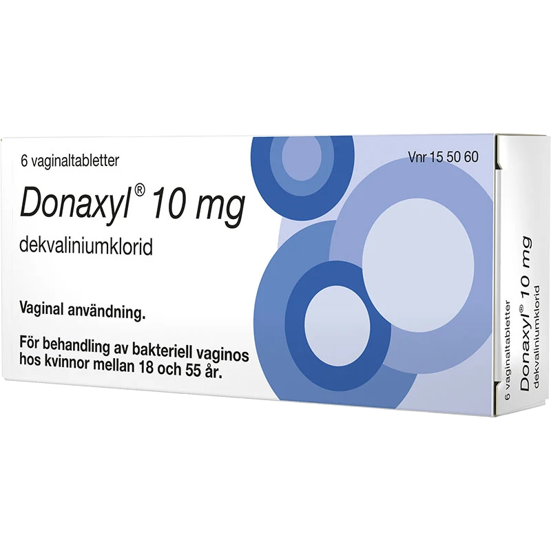 Donaxyl Vaginaltablett 10mg Blister, 6tabletter | Apotek Hjärtat