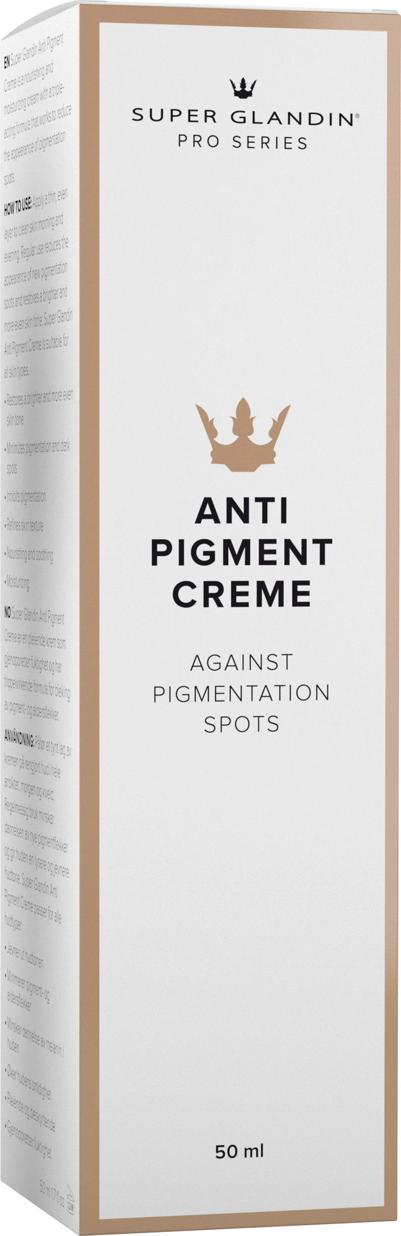 Super Glandin Anti Pigment Creme 50 ml | Apotek Hjärtat