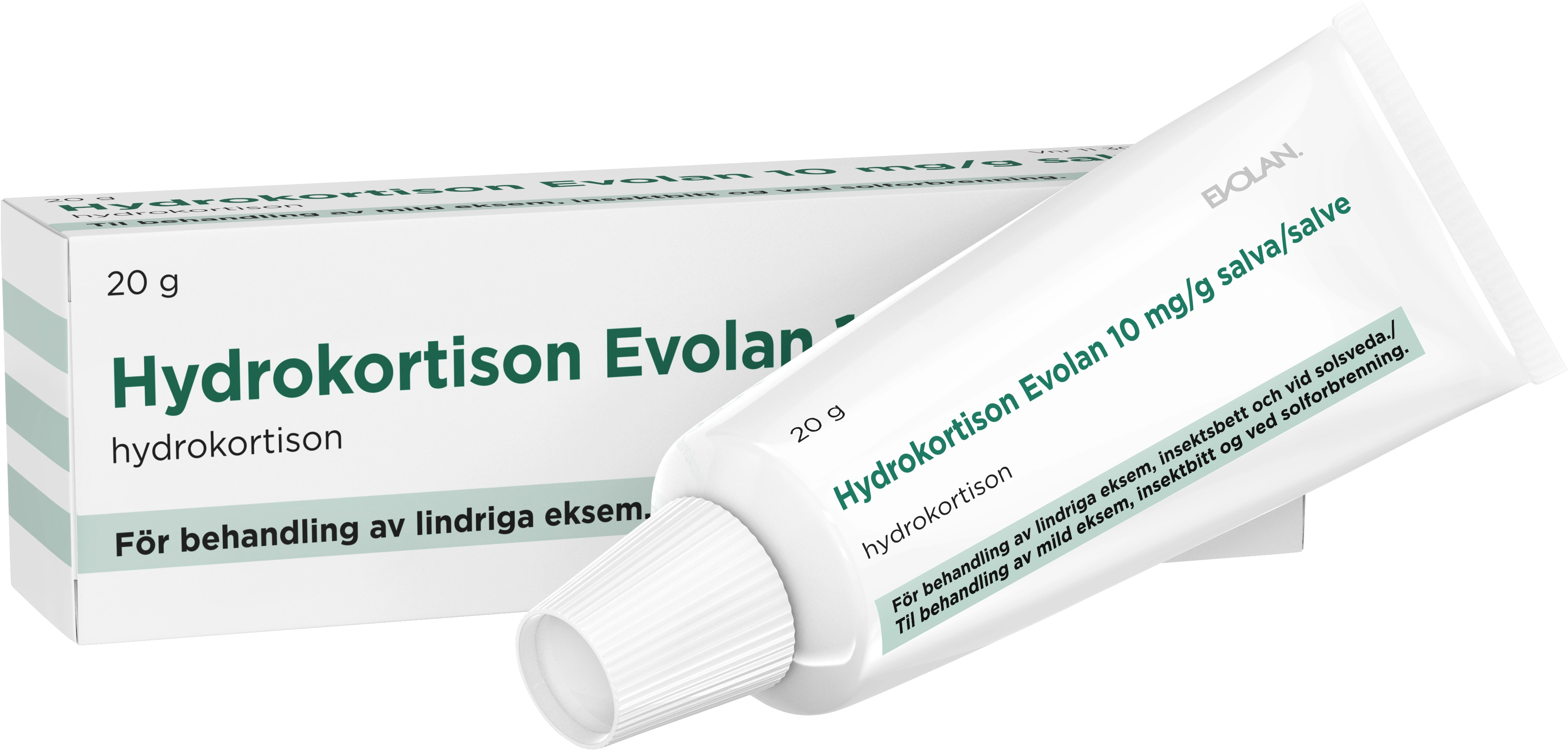 Hydrokortison Evolan 10 mg/g Salva 20 g | Apotek Hjärtat