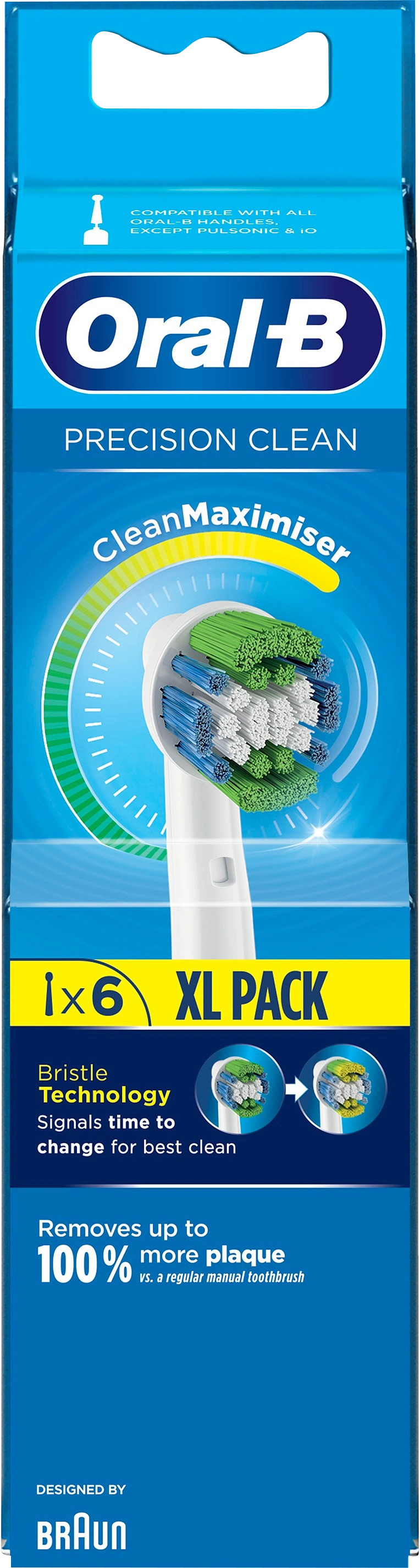 Oral-B Precision Clean Borsthuvud 6 st | Apotek Hjärtat