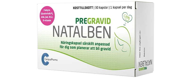 Natalben PreGravid 30 st | Apotek Hjärtat