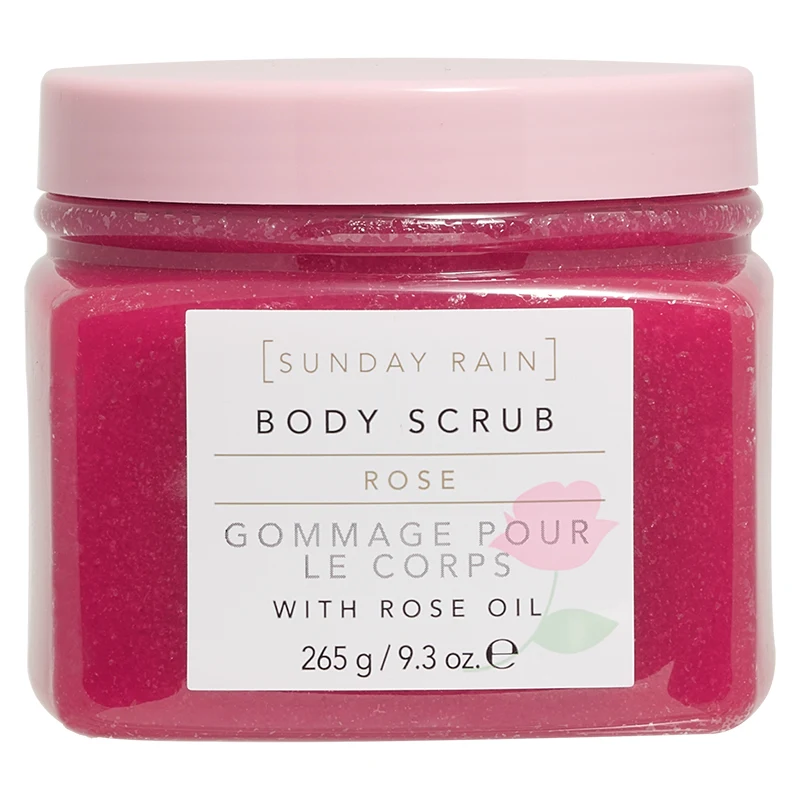Sunday Rain Rose Body Scrub 265 g | Apotek Hjärtat