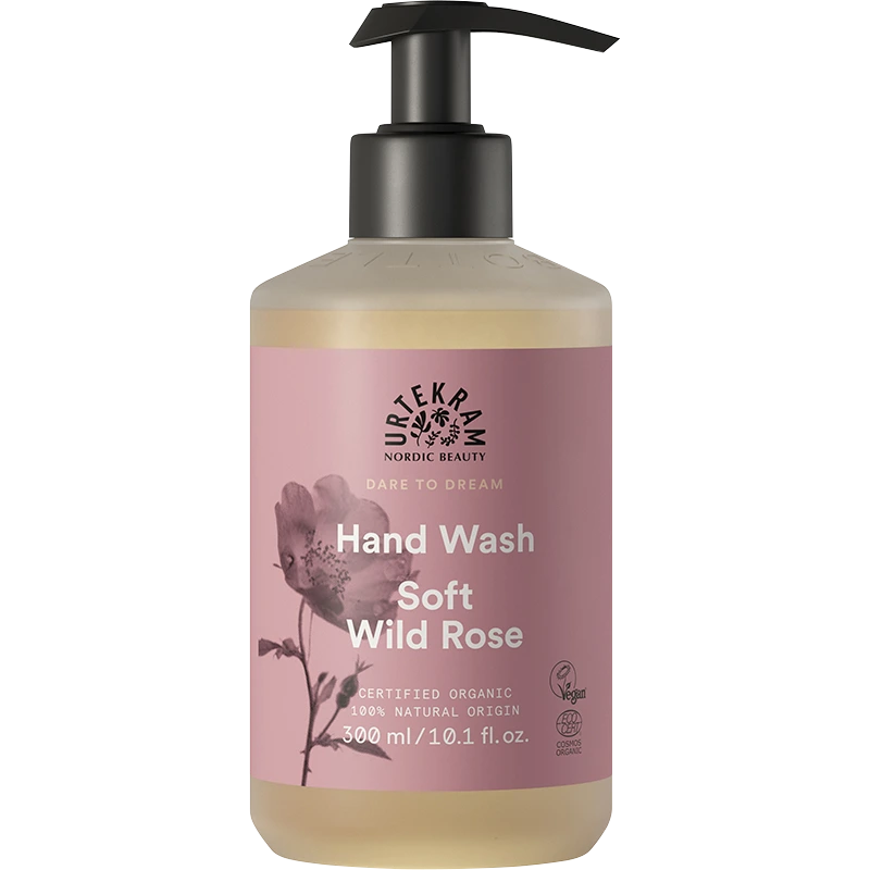 Urtekram Dare To Dream Soft Wild Rose Hand Wash 300 ml | Apotek Hjärtat