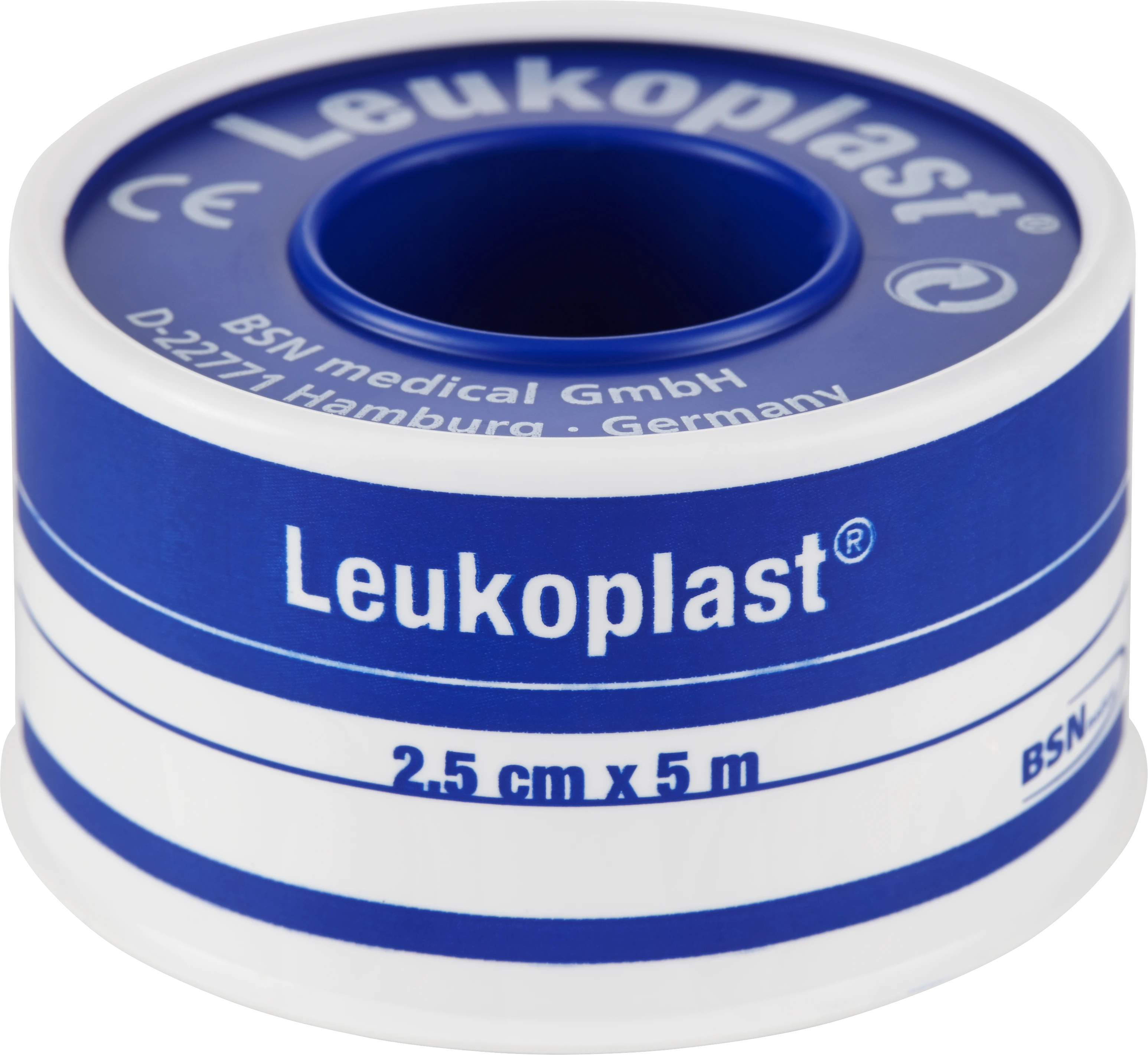Leukoplast 2,5 cm x 5 m vattenfast vit | Apotek Hjärtat