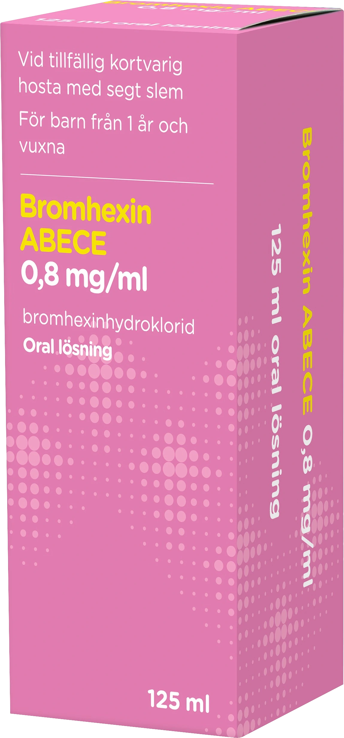 Bromhexin ABECE Oral lösning 0,8 mg/ml 125 ml | Apotek Hjärtat