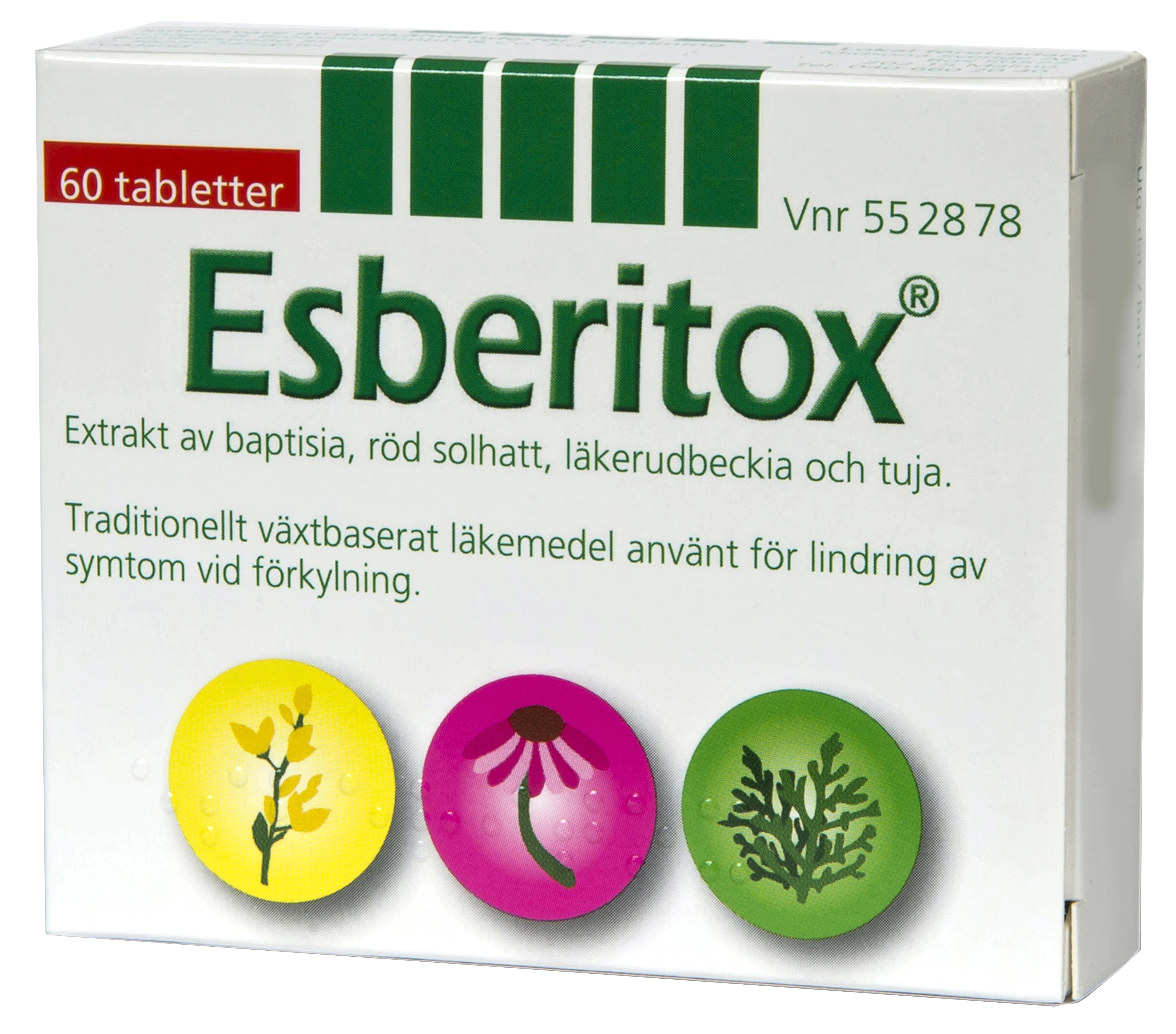 Esberitox tablett 60 st | Apotek Hjärtat