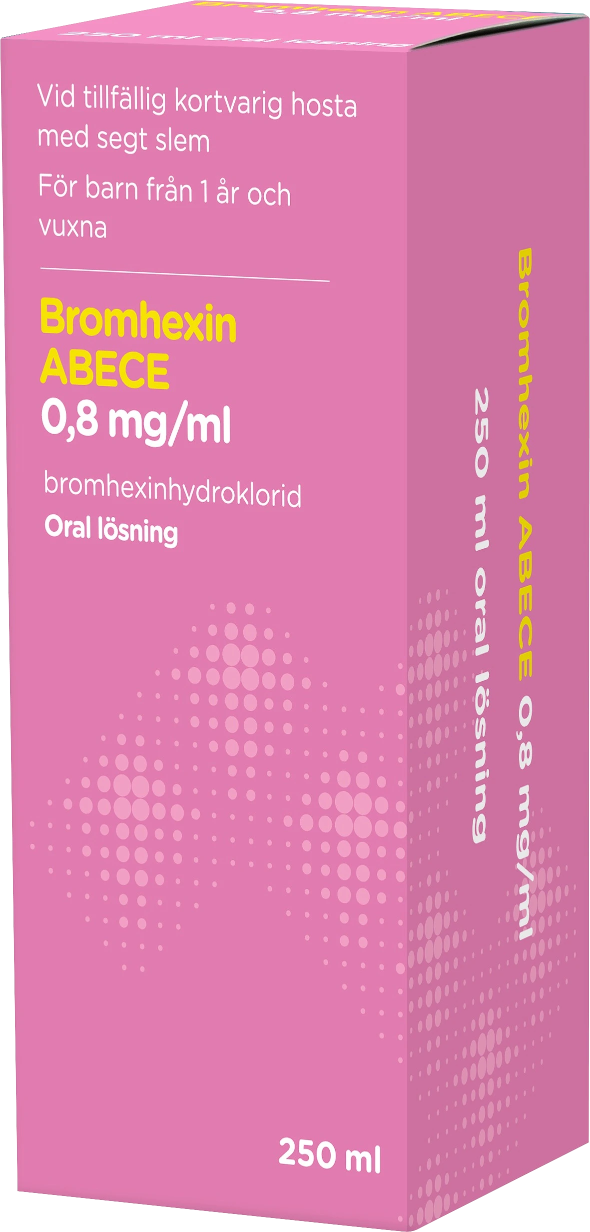 Bromhexin ABECE Oral lösning 0,8 mg/ml 250 ml | Apotek Hjärtat