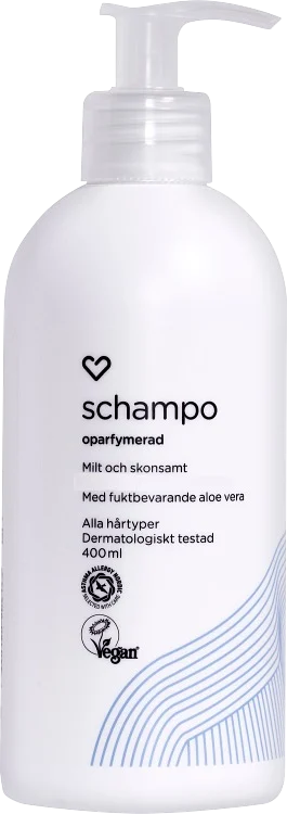 Hjärtats Schampo Oparfymerat 400 ml | Apotek Hjärtat
