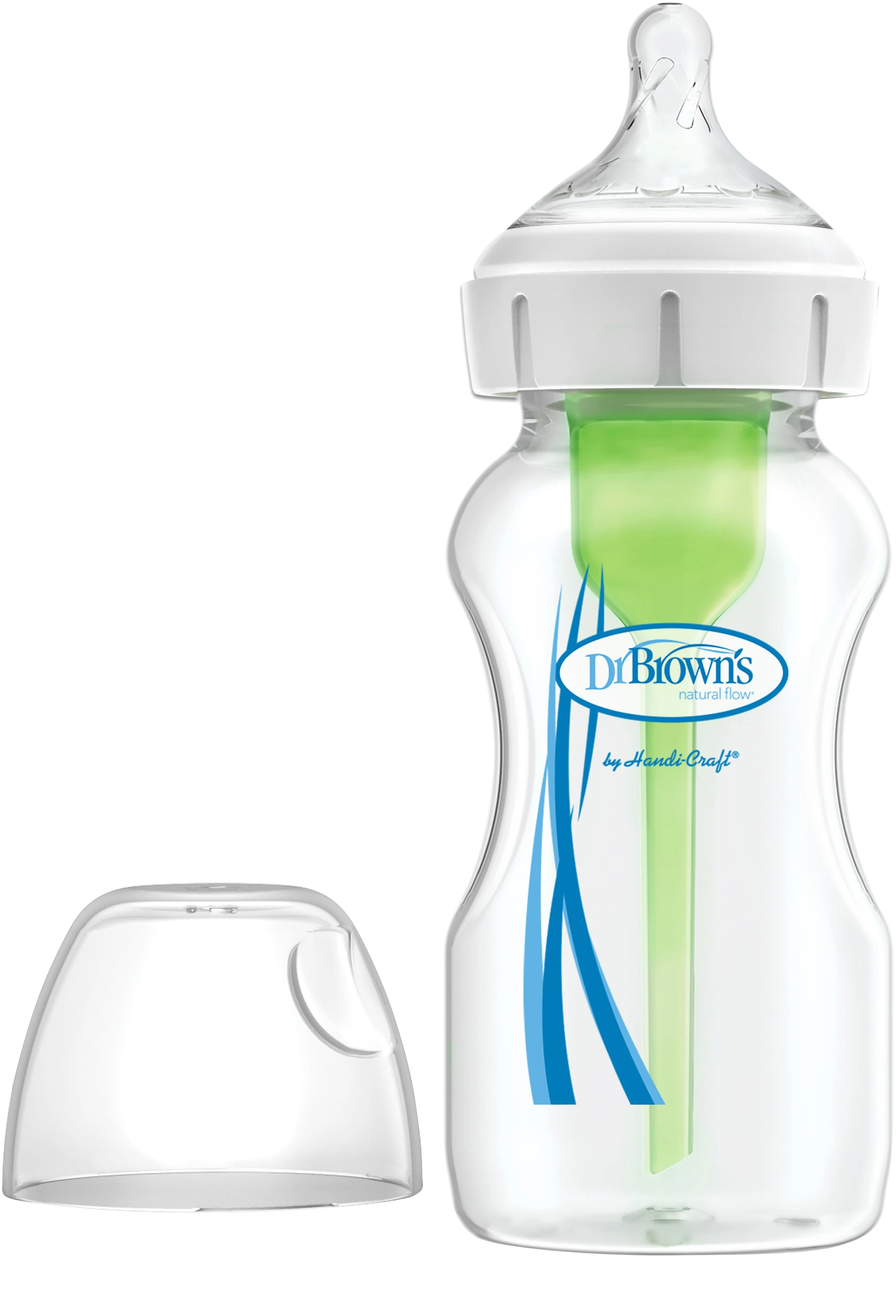 Dr Brown's WideNeck Opt+ Nappflaska Strl 1 270 ml 1 st | Apotek Hjärtat