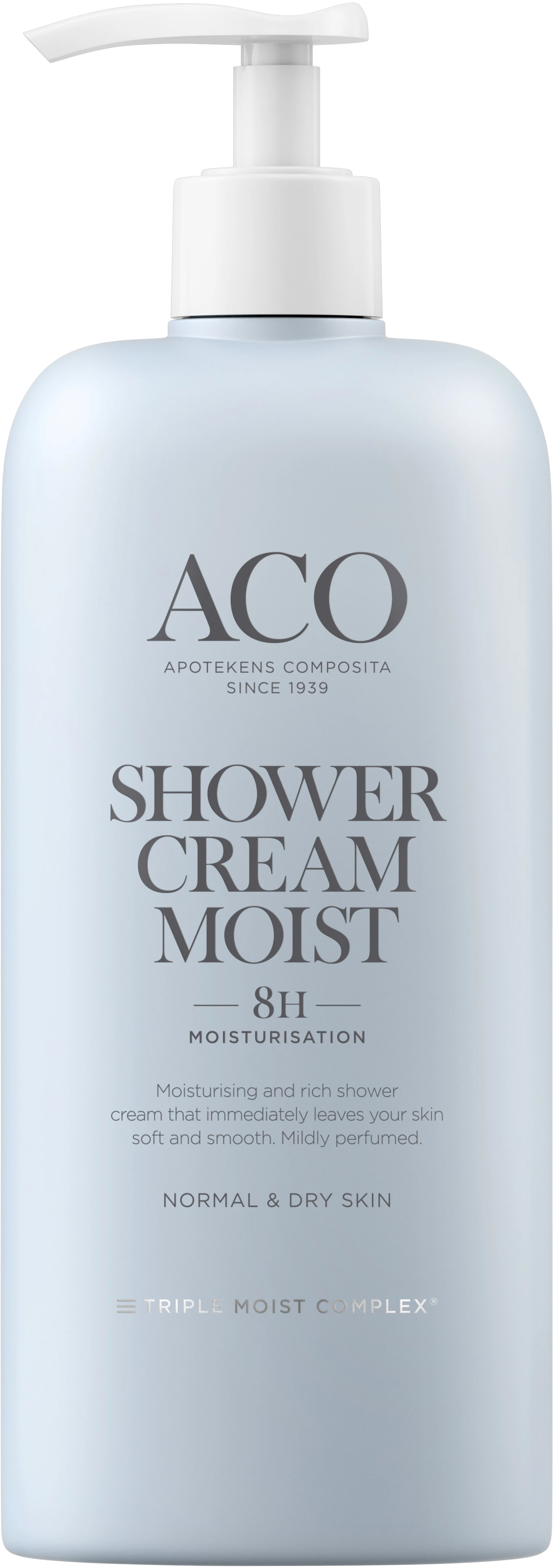 ACO Shower Cream Moist parfymerad 400 ml | Apotek Hjärtat