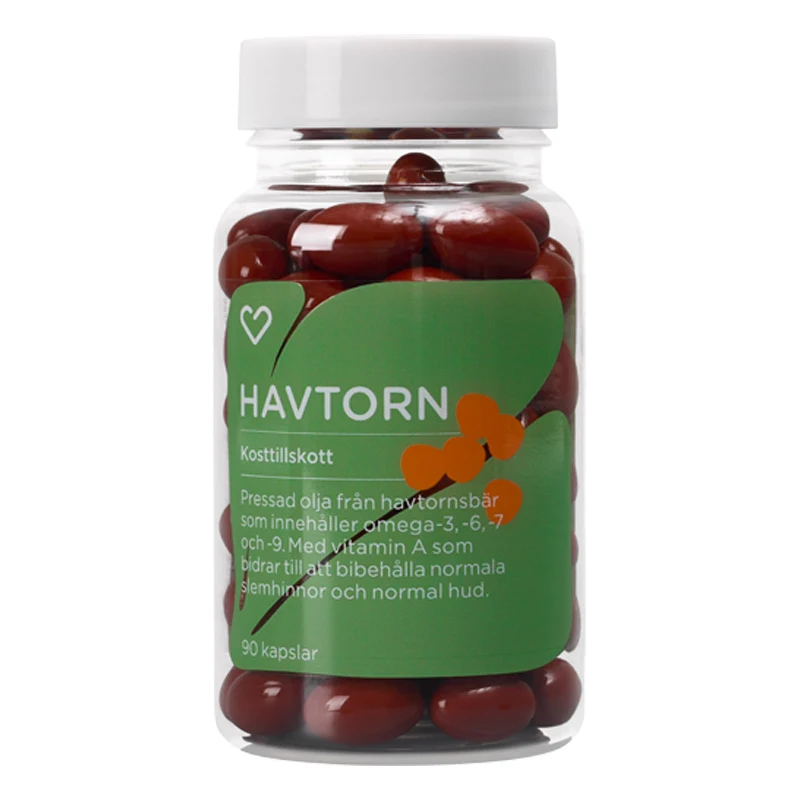 Hjärtats Havtorn Kapsel 90 st | Apotek Hjärtat