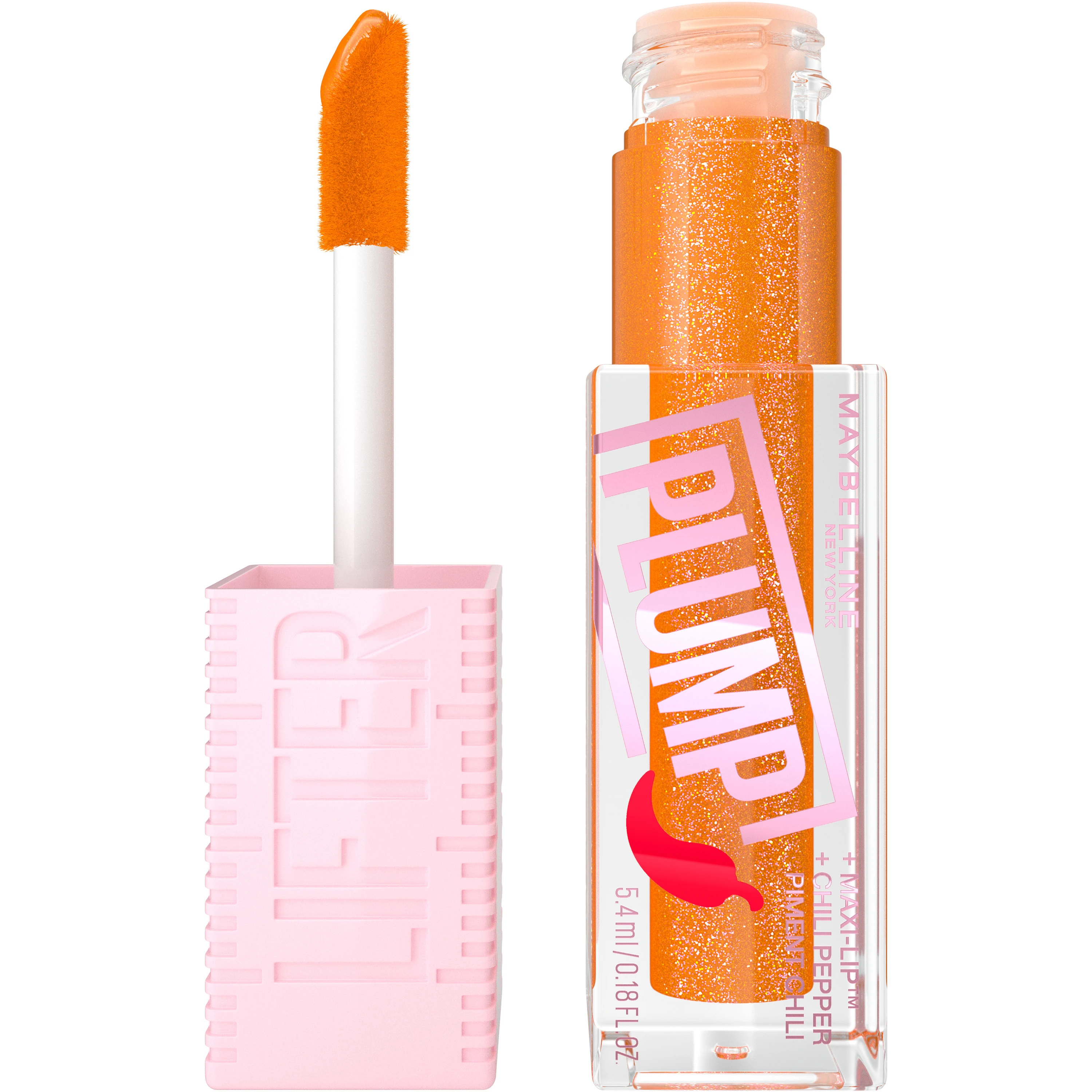 Maybelline New York Lifter Plump 5,4 ml 008 Hot Honey | Apotek Hjärtat
