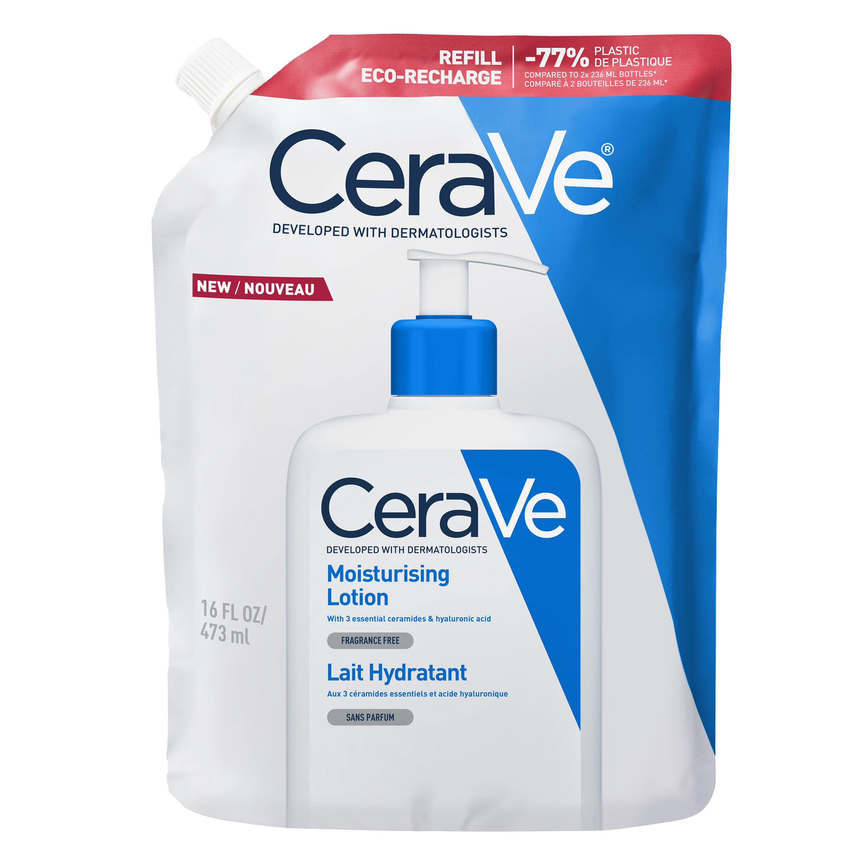 CeraVe Moisturising Lotion Refill 473 ml | Apotek Hjärtat