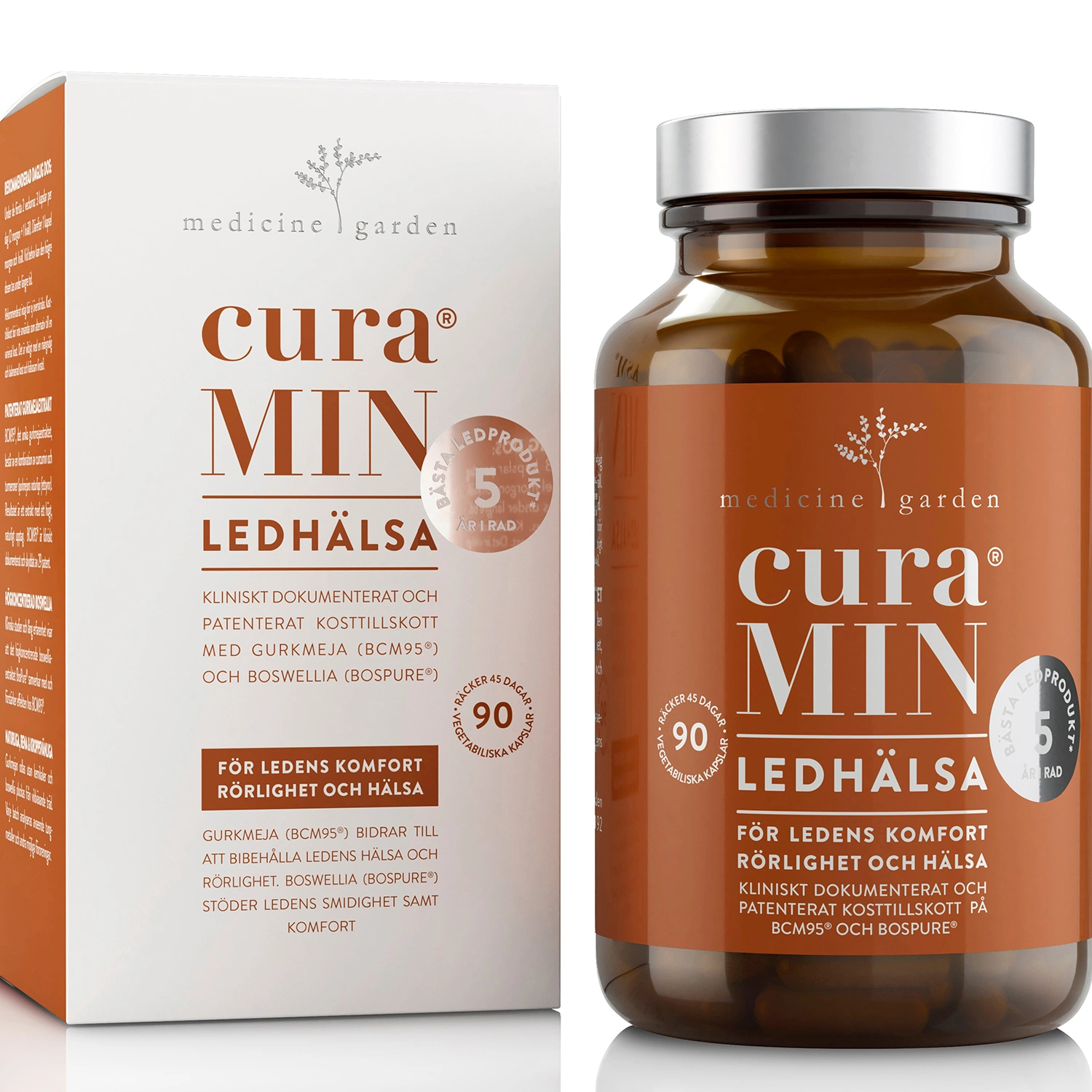 Curamin Forte gurkmeja + boswellia 90 kapslar | Apotek Hjärtat