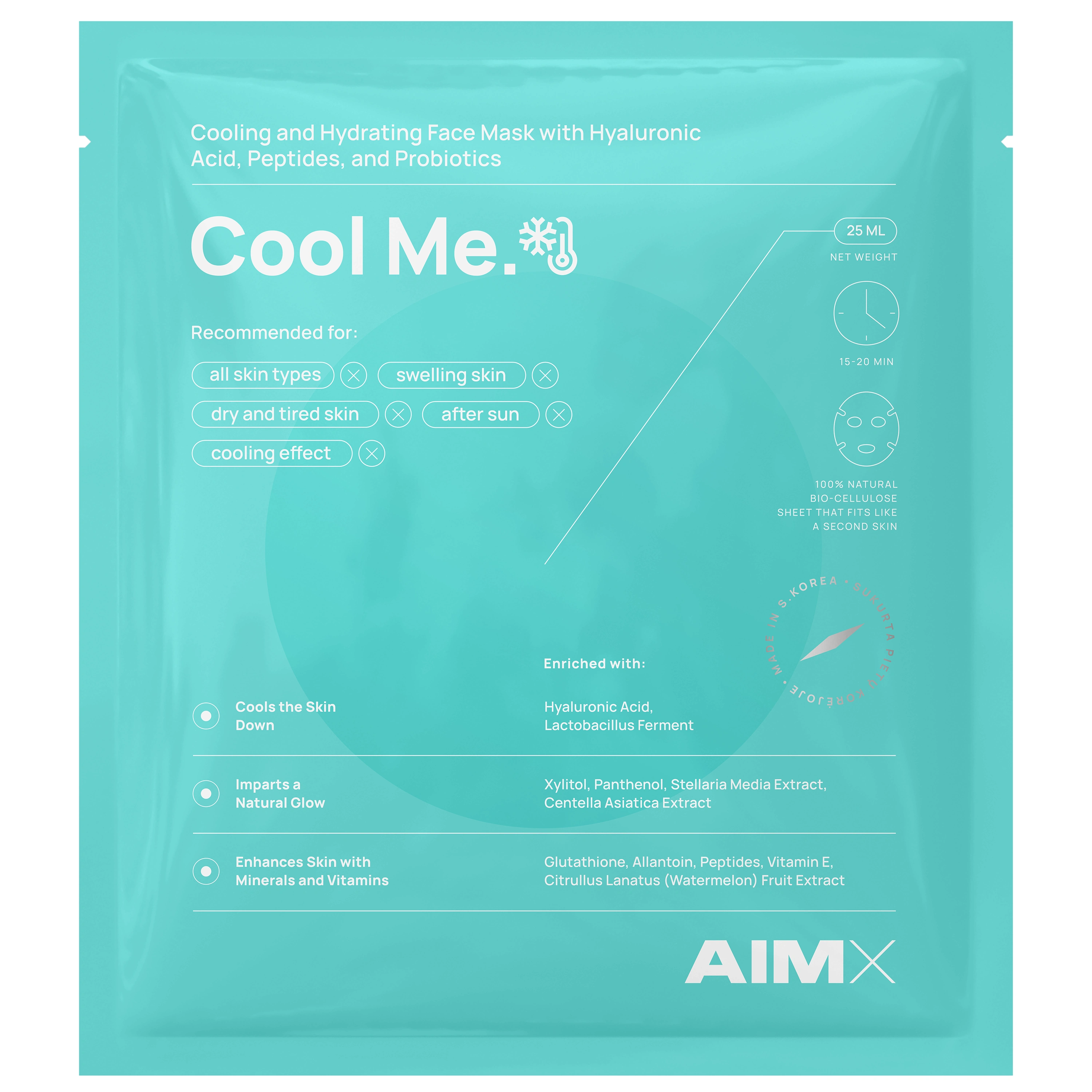 AIMX Cool Me Face Mask 25 ml | Apotek Hjärtat