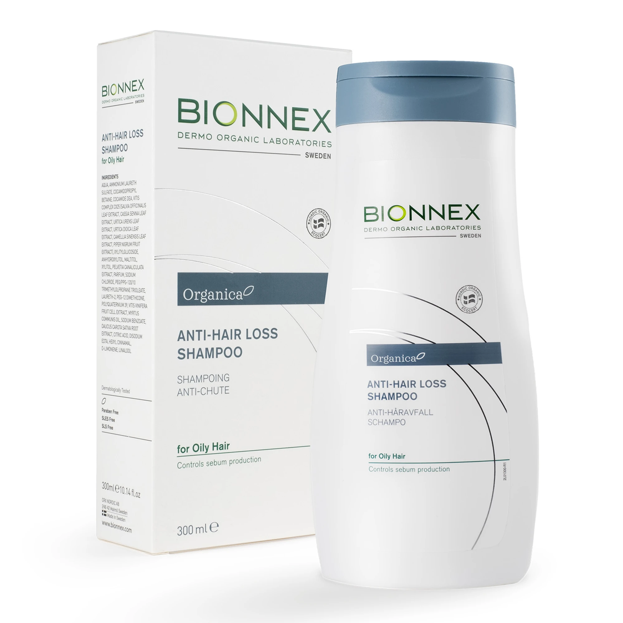 Bionnex Organica Anti-Hair Loss Shampoo for Oily Hair 300ml | Apotek ...