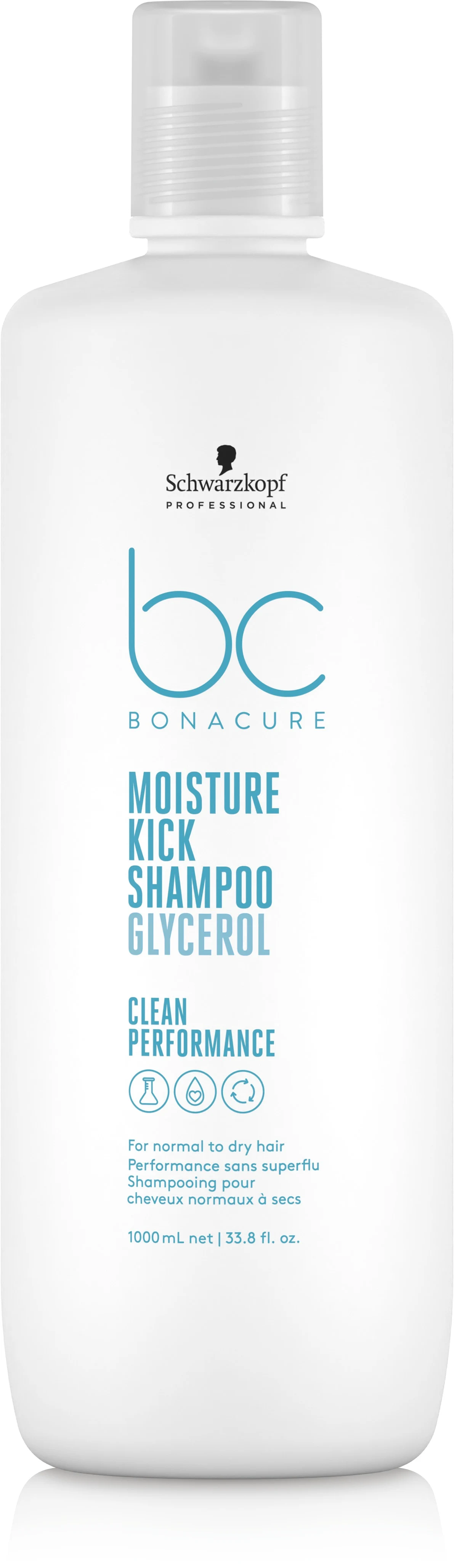 Schwarzkopf Professional BC Moisture Kick Shampoo 1000 ml | Apotek Hjärtat