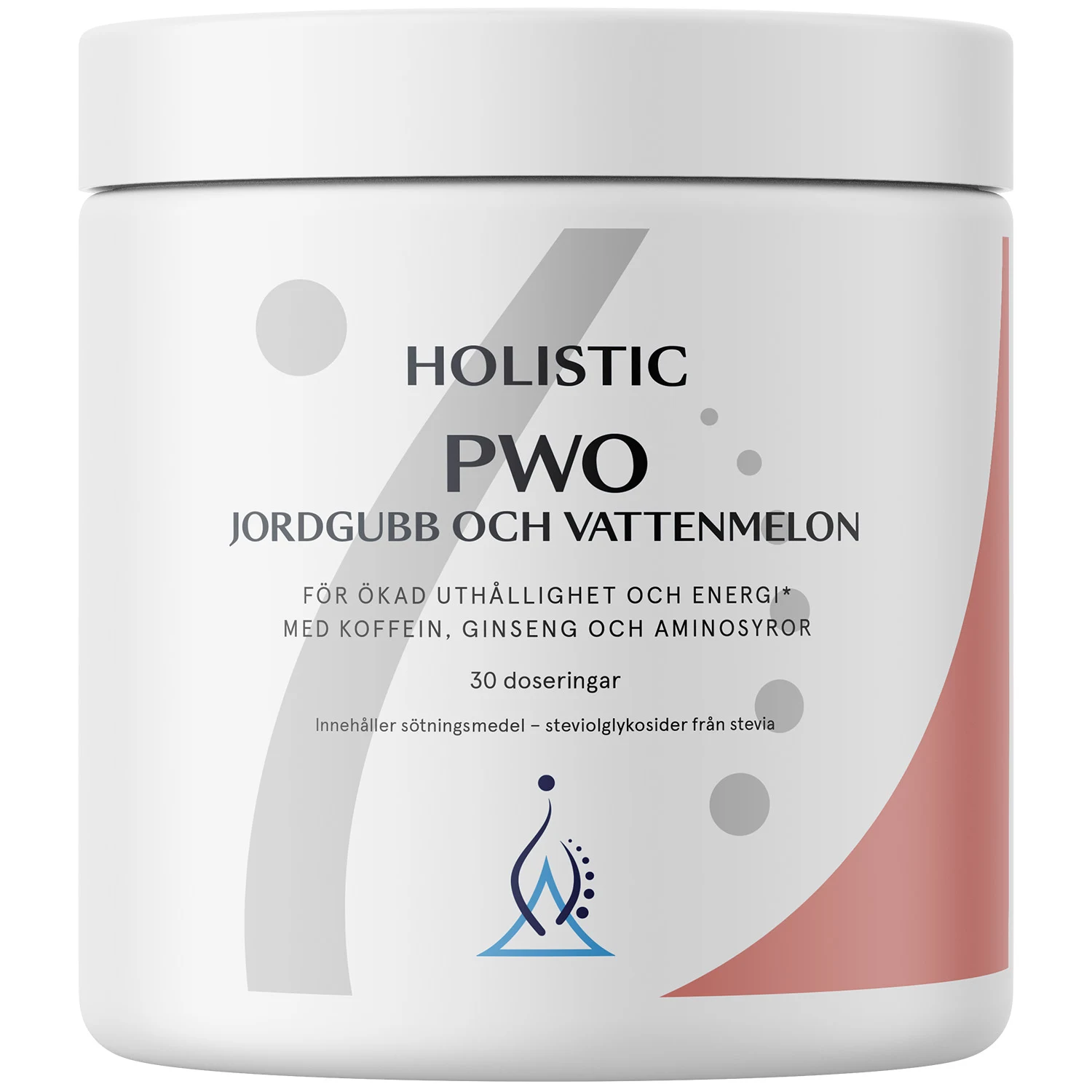 Holistic PWO Jordgubb och Vattenmelon 345 g | Apotek Hjärtat