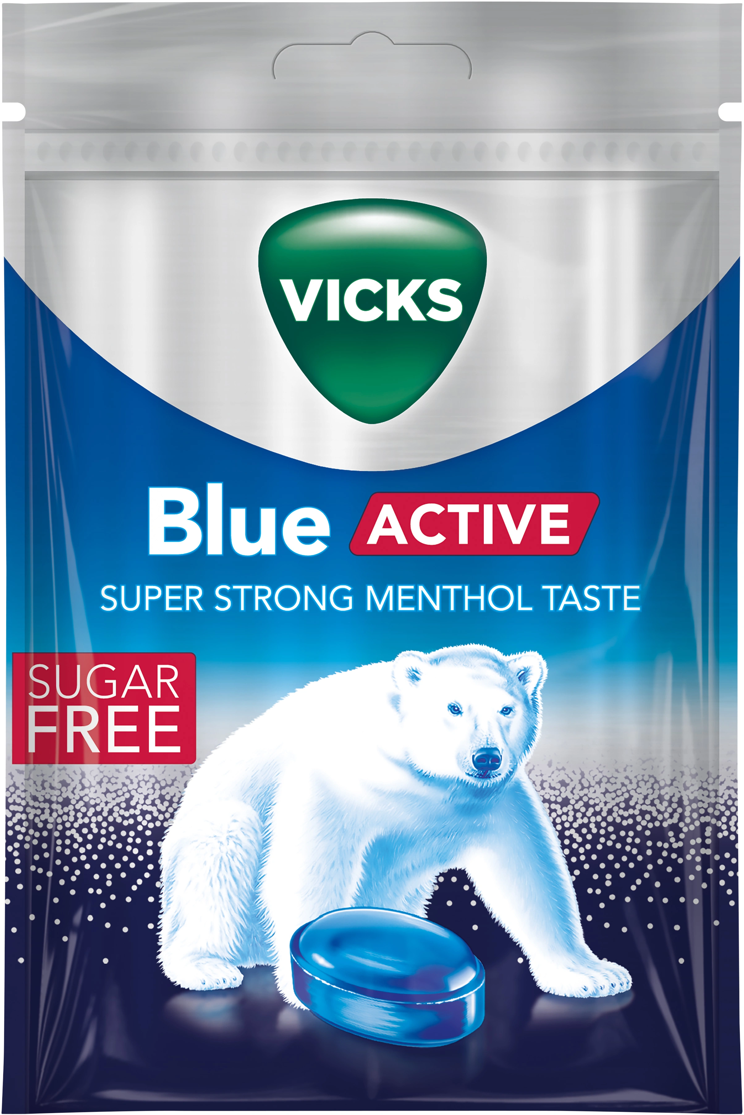Vicks Blue ExtraStrong Sugar Free 72gx20 | Apotek Hjärtat