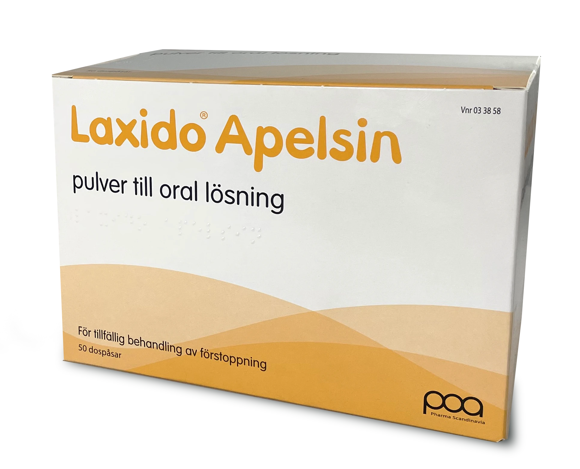 Laxido Apelsin Pulver till oral lösning Dospåse 50 st | Apotek Hjärtat