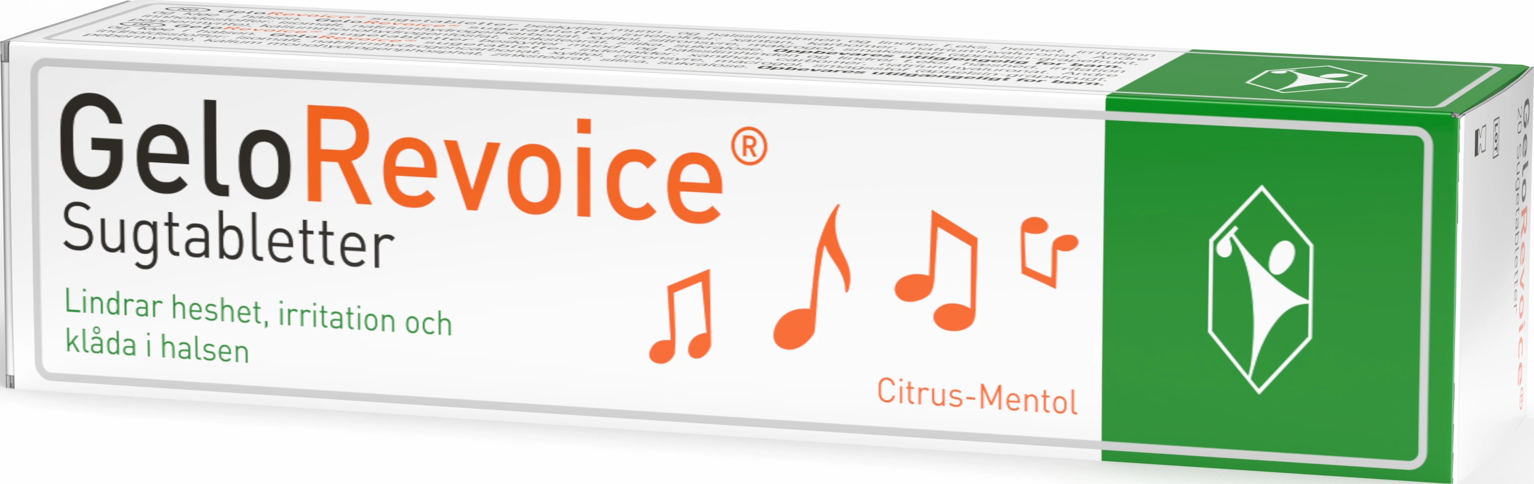GeloRevoice halstablett 20 st Citrus-Mentol | Apotek Hjärtat
