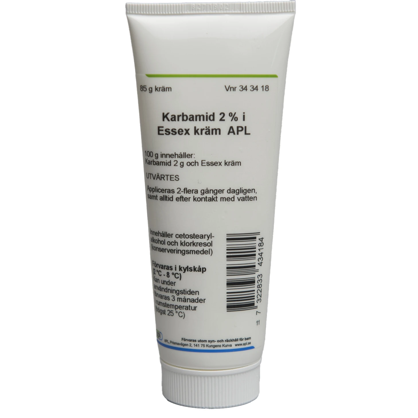 Karbamid 2% i Essex Kräm APL 85 g | Apotek Hjärtat