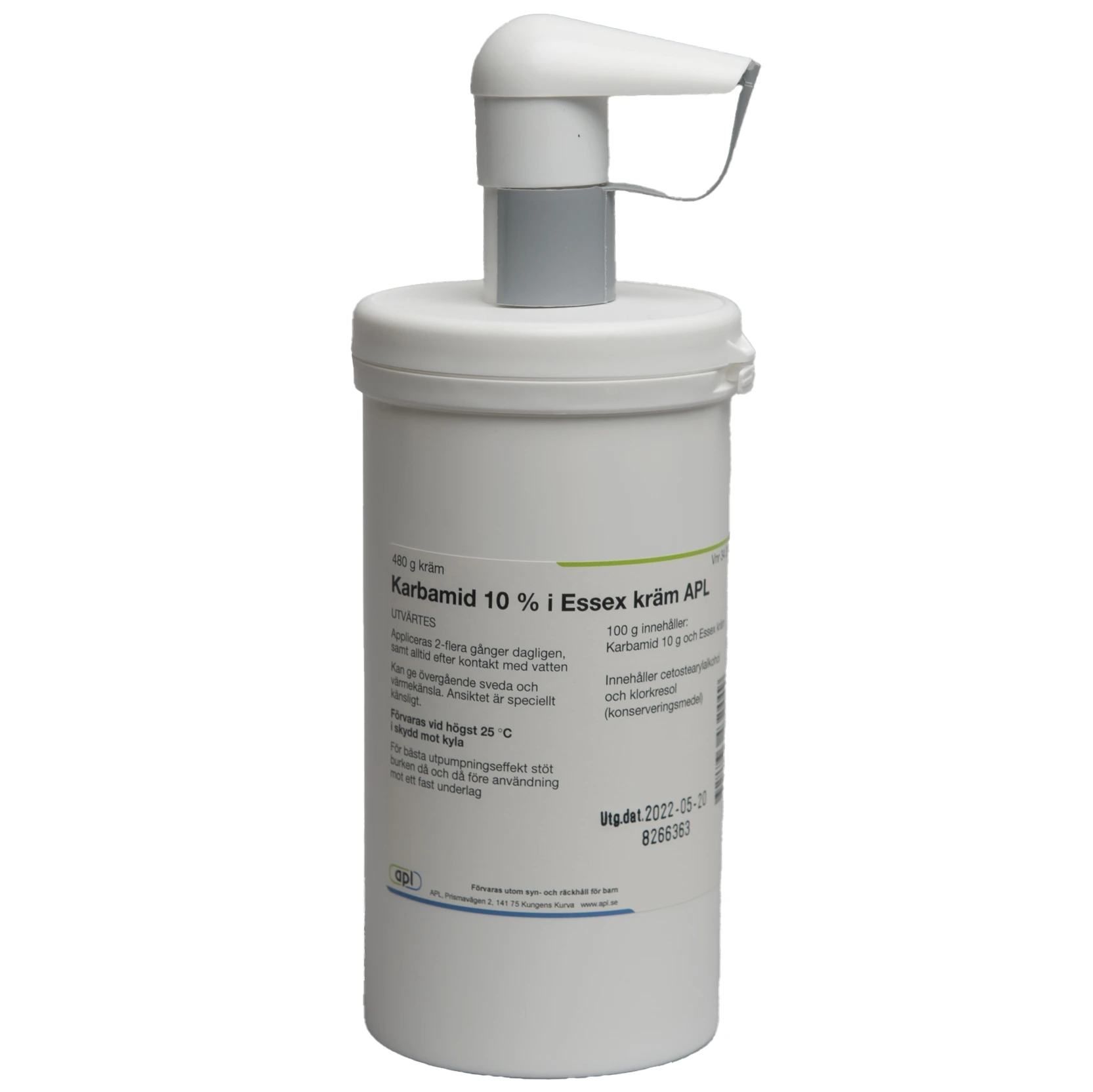 Karbamid 10% i Essex Kräm APL 480 g | Apotek Hjärtat
