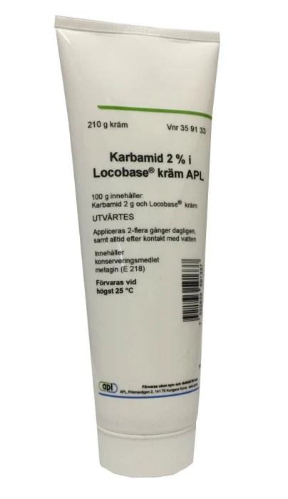 Karbamid 2% i Locobase® Kräm APL 210 g | Apotek Hjärtat