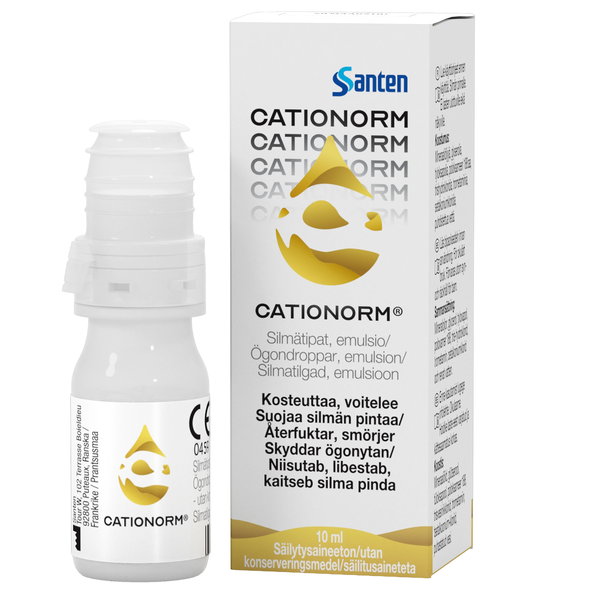Cationorm ögondroppar 10 ml | Apotek Hjärtat