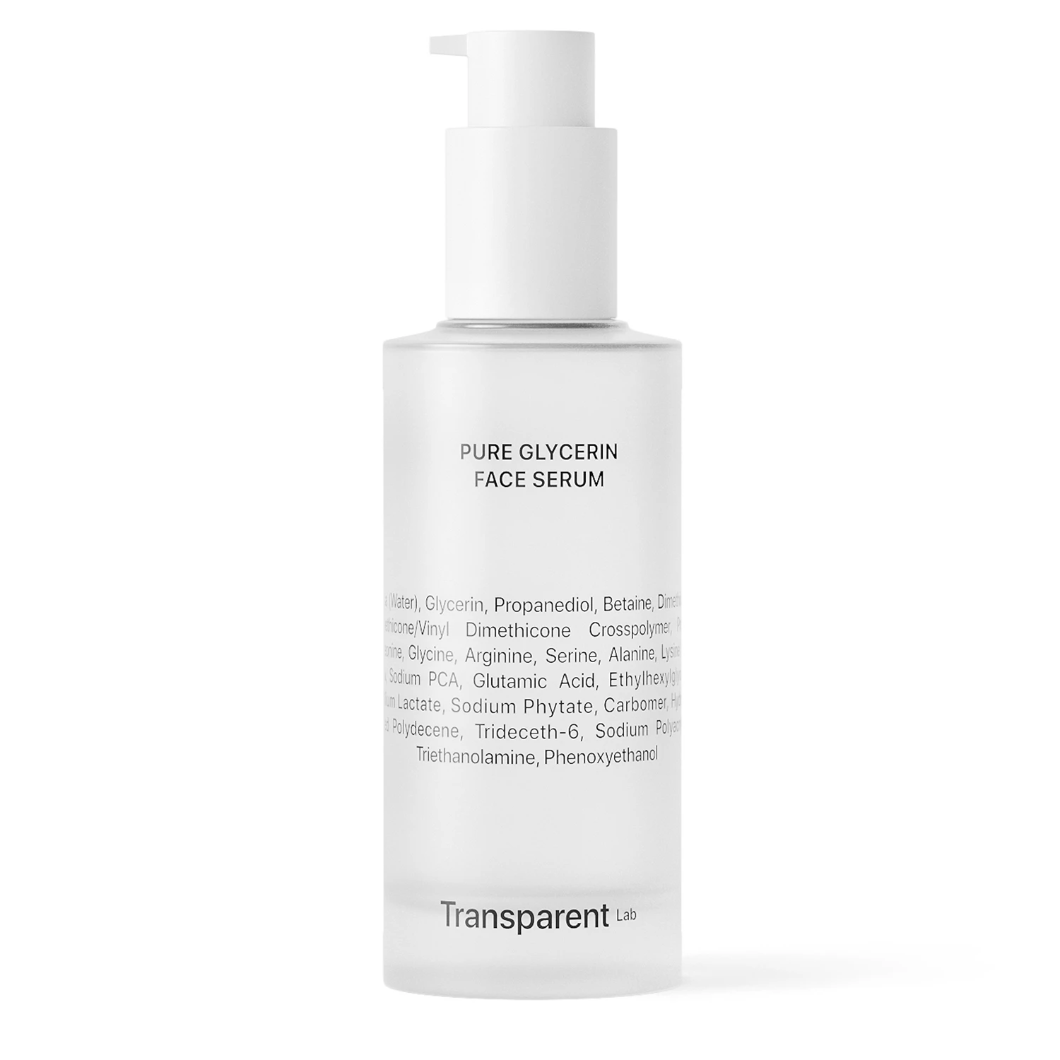Niche Beauty Lab Transparent Lab Pure Glycerin Face Serum 50 ml ...