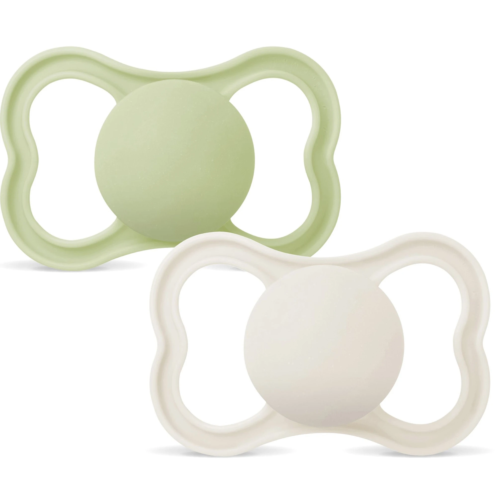 MAM Air Silk Napp 6-16 mån Box V Green Unprinted 2-pack | Apotek Hjärtat