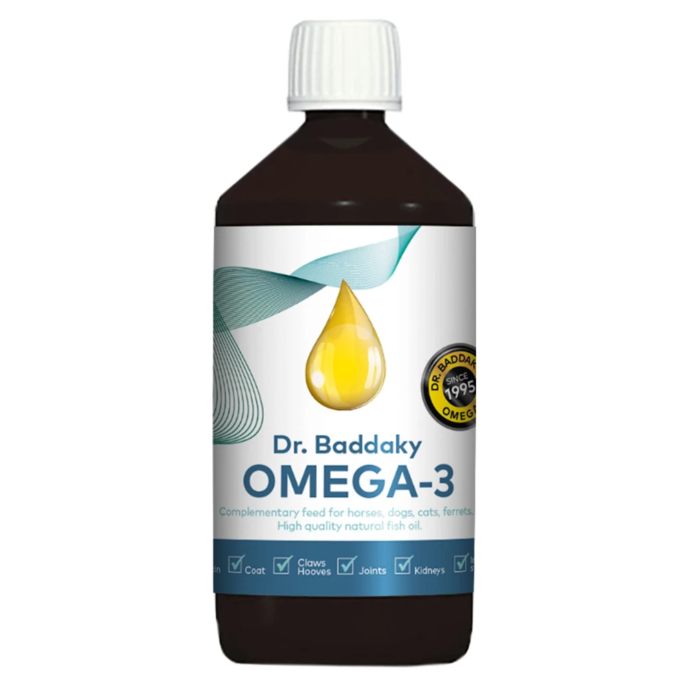 Dr. Baddaky Omega-3 Fiskolja 1000 ml | Apotek Hjärtat