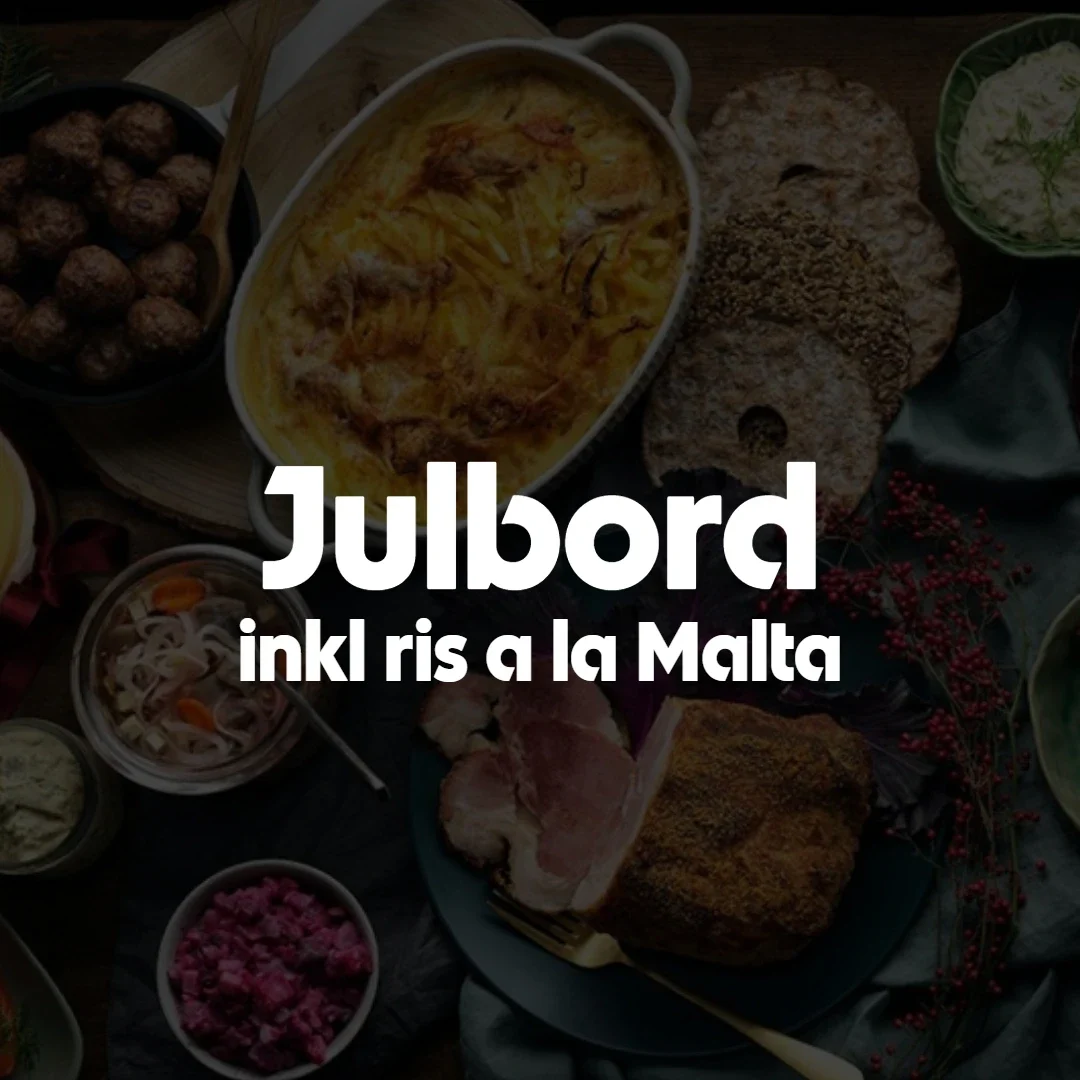 Julbord med ris a la malta | Catering MAXI ICA Stormarknad Flygstaden