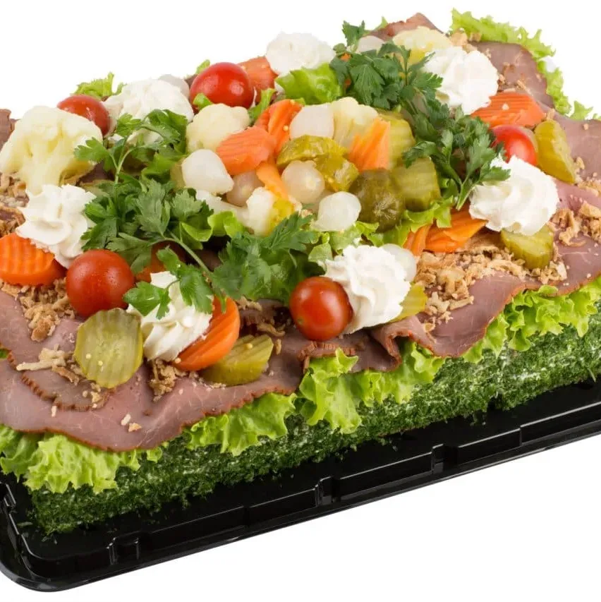 Smörgåstårta med Rostbiff | Catering ICA Kvantum Mall of Scandinavia