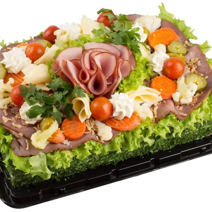 Smörgåstårta med Rostbiff, Ost och Skinka | Catering ICA Kvantum Mall of Scandinavia